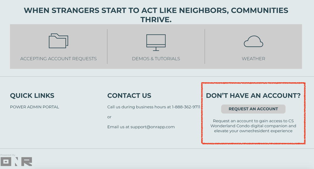How to Request an Account – ONR Knowledge Base